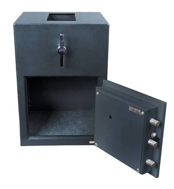 RH-2014K Top Loading Rotary Hopper Drop Safe With Dual Key Lock – safesetc