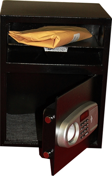 ALS Front Loading Heavy Duty Electronic Drop/ Depository Safe – safesetc